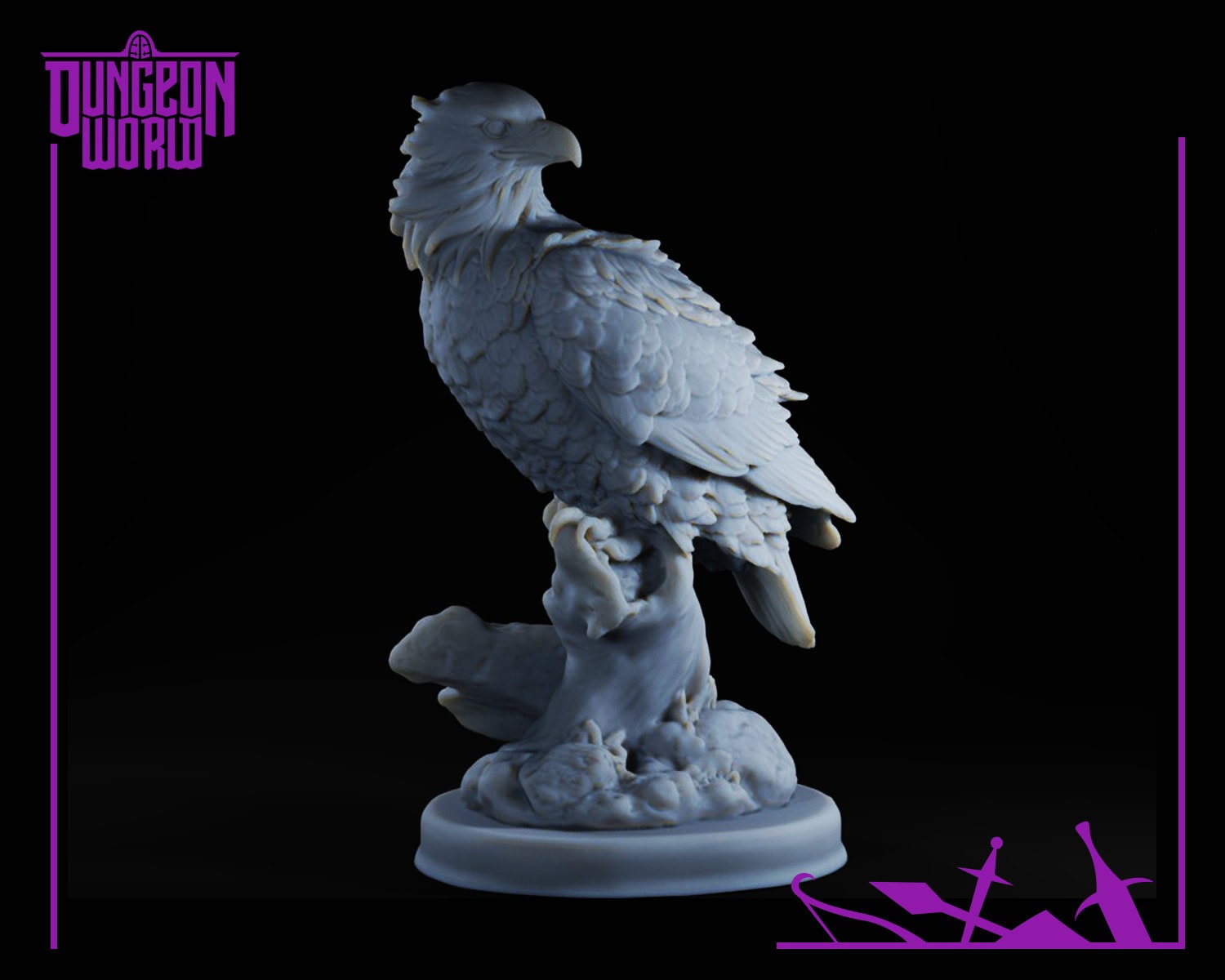 Eagle Companion Familiar for Dungeons and Dragons D&D | Etsy