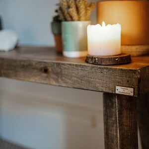 Rustic Wooden Display Bench - Etsy