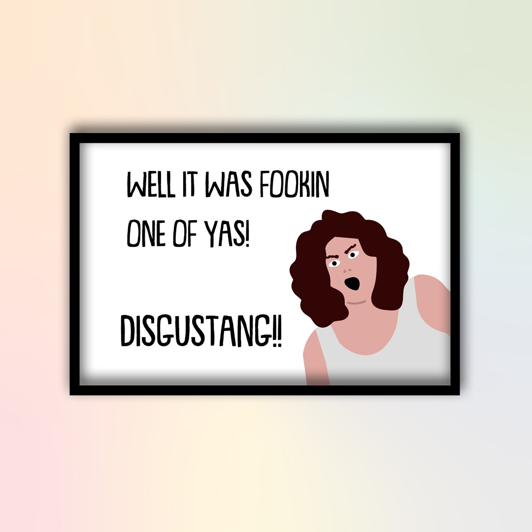 Disgusting MEME Print / Home Print / Office Print / Wall Art / - Etsy