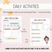 Kids Daily Journal, Gratitude Book for Students, Activity Pages for ...
