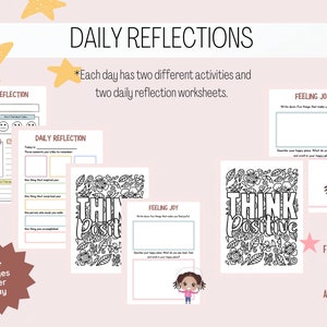 Kids Daily Journal, Gratitude Book for Students, Activity Pages for ...