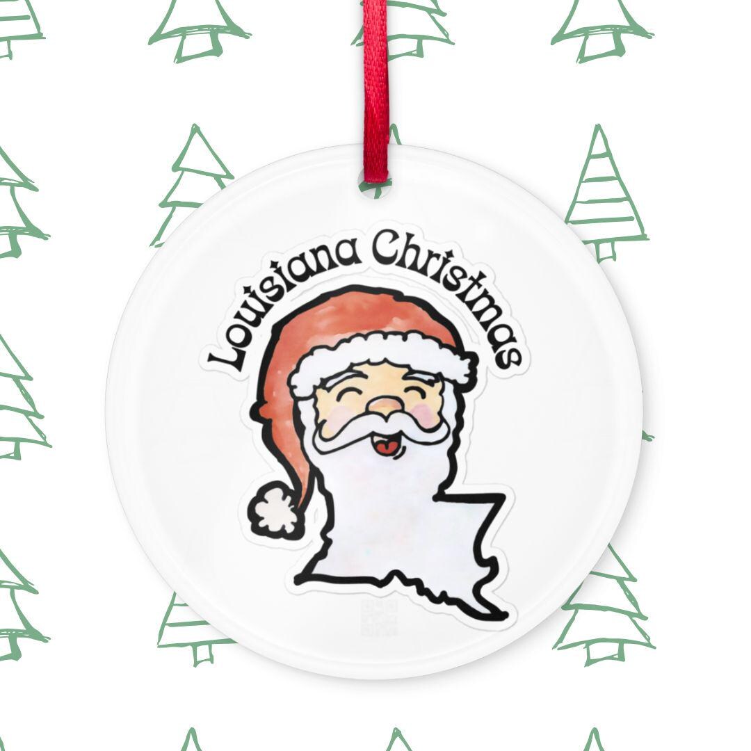 Louisiana Christmas Ornament – Cajun Holiday Tree Decoration - Etsy