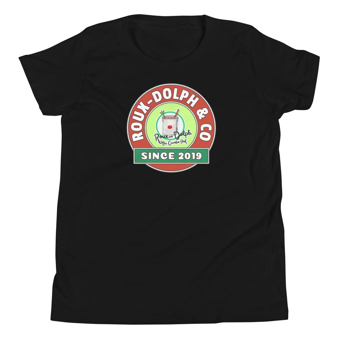 Roux-dolph the Gumbo Pot, Children's Funny Christmas T-shirt, Louisiana ...