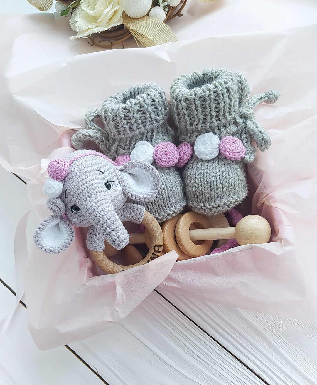 Baby Girl Gift Unique Baby Girl Gift Box New Baby Girl Gift Basket ...