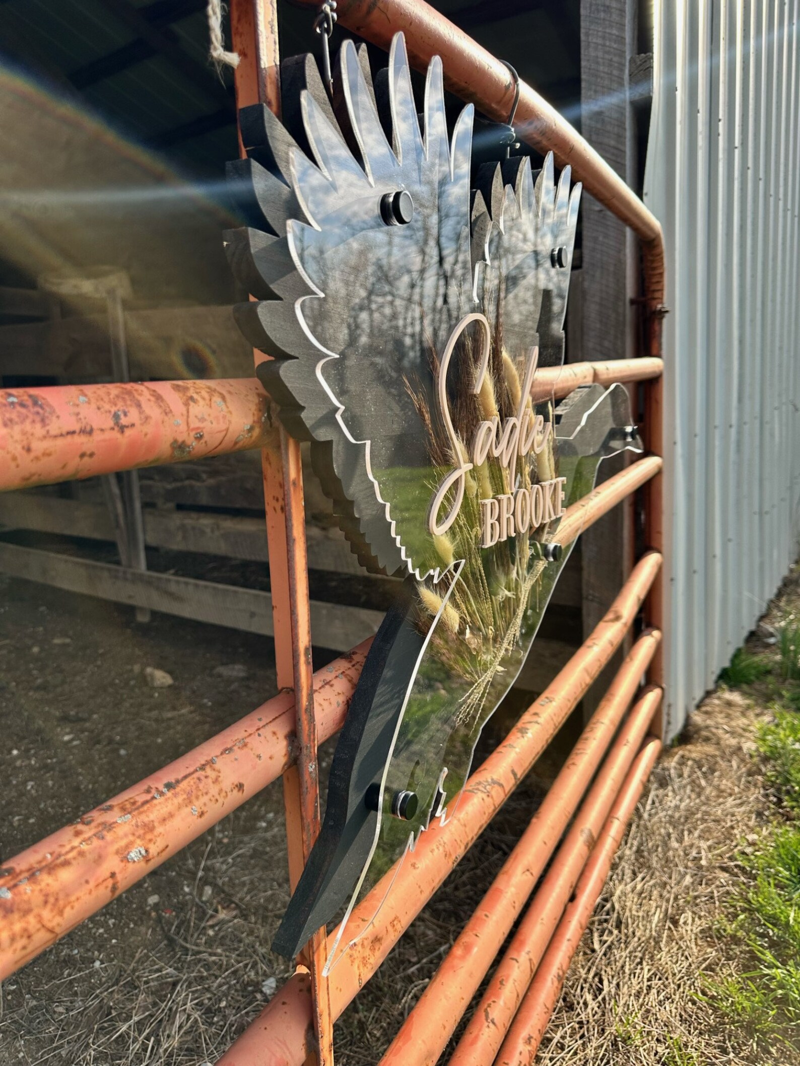 Mallard Duck Plexiglass Name Sign - Etsy