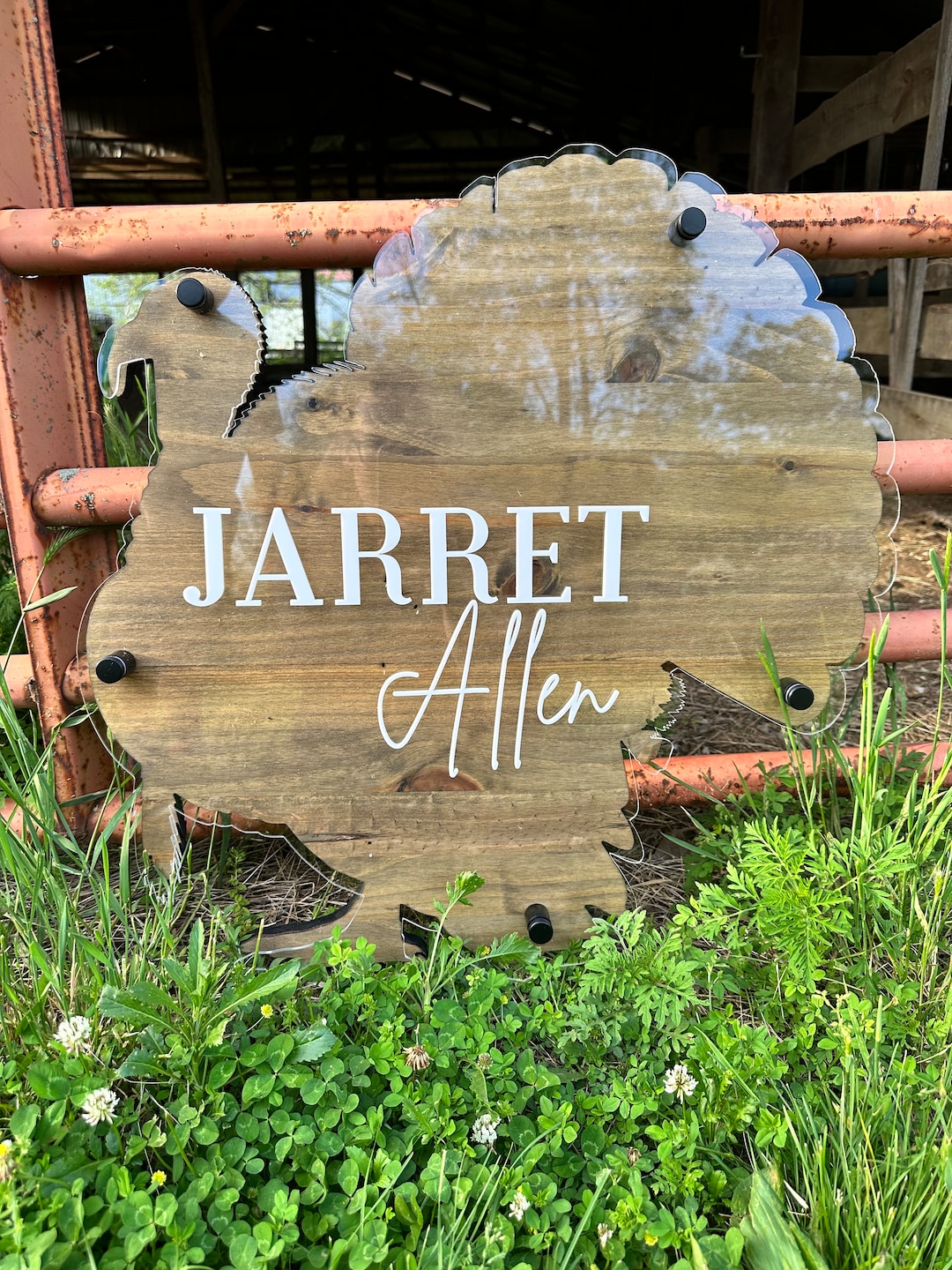 Turkey Plexiglass Name Sign - Etsy