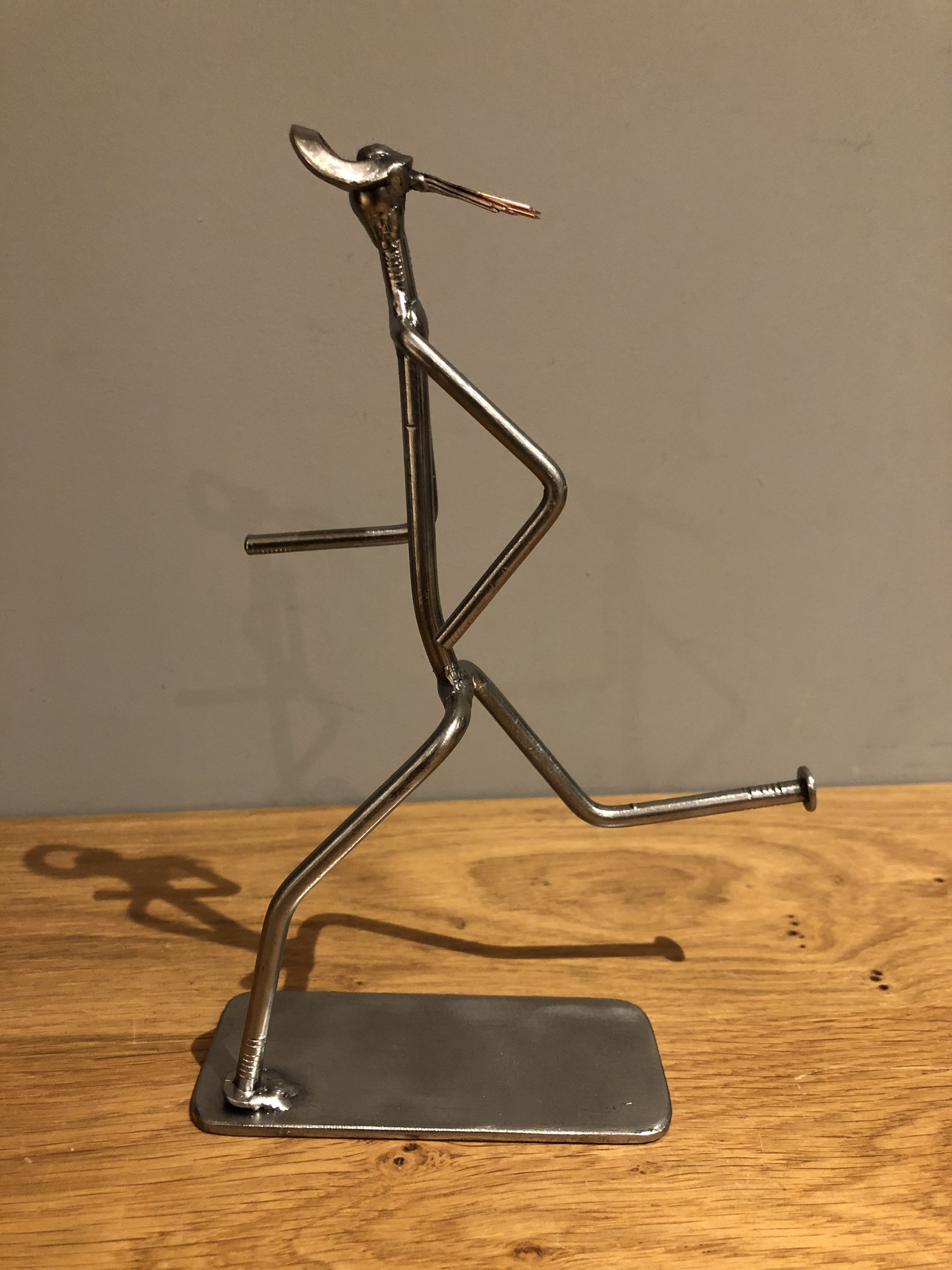 Runner Athlete Metal Sculpture Marathon Triathlon Fitness - Etsy UK