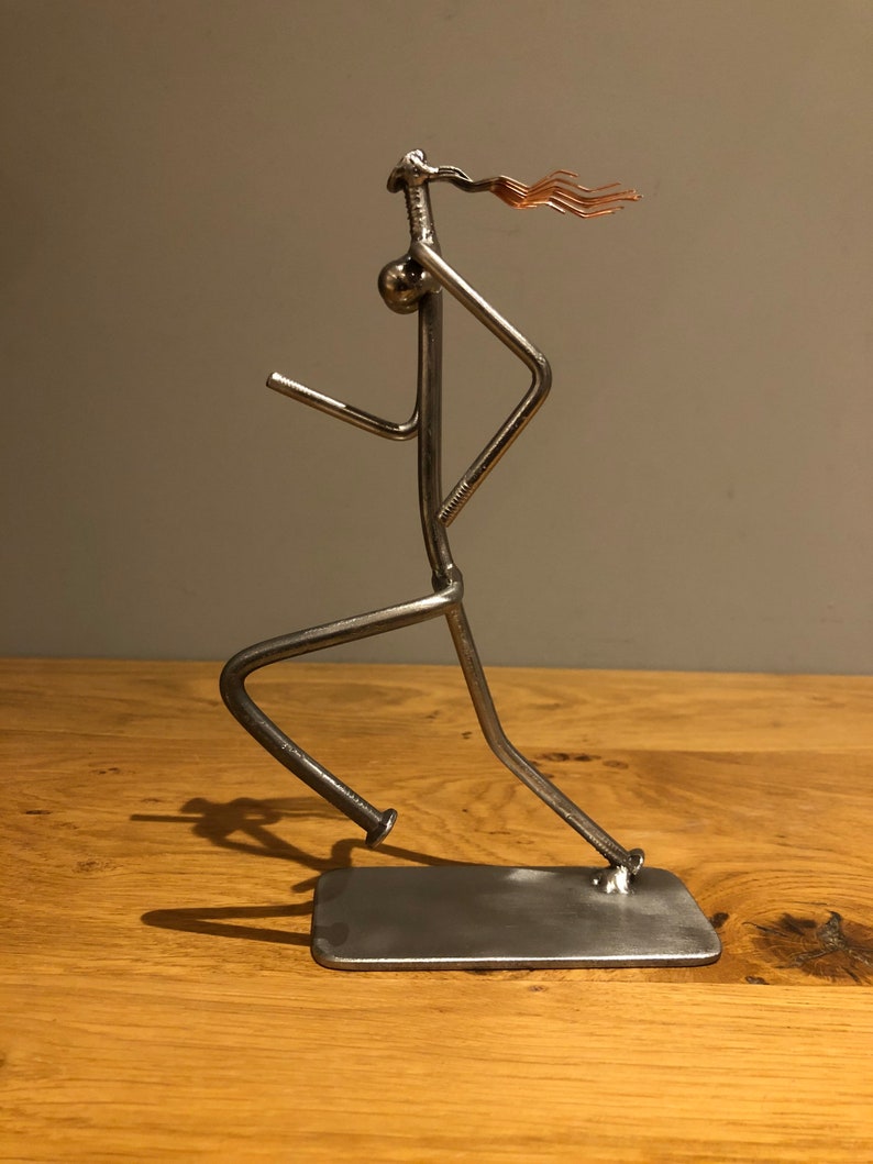 Runner Athlete, Female Runner, Metal Sculpture, Marathon, Triathlon ...