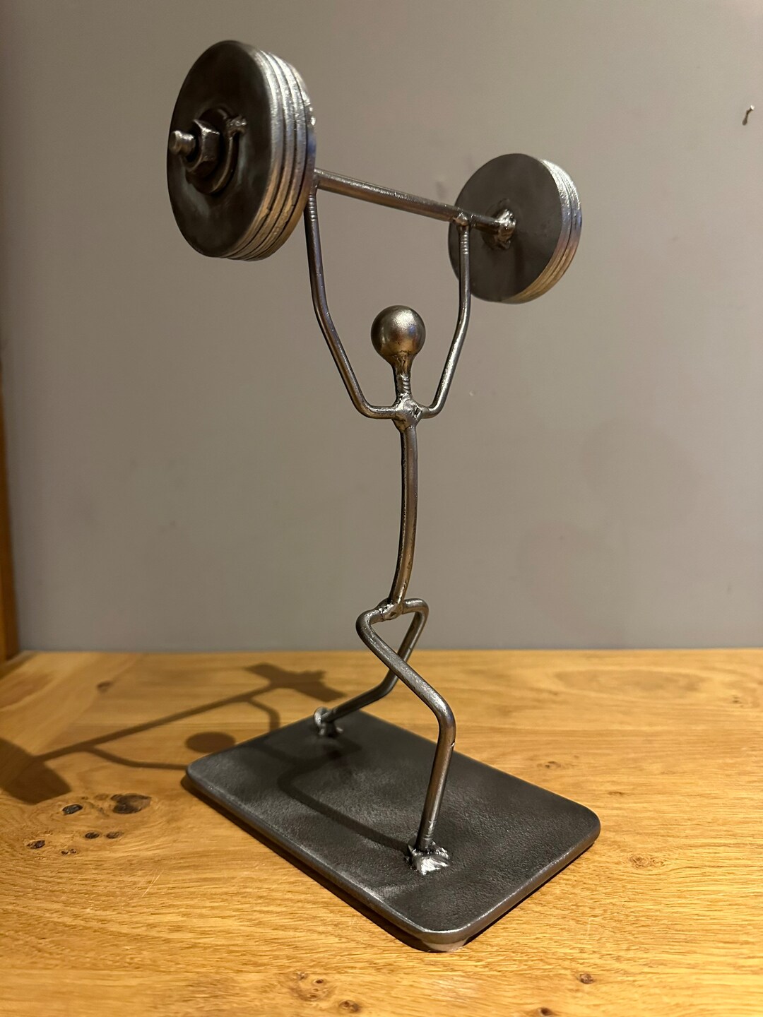 Weight Lifter, Metal Sculpture, Squats, Power Lifter, Gym, Fitness ...