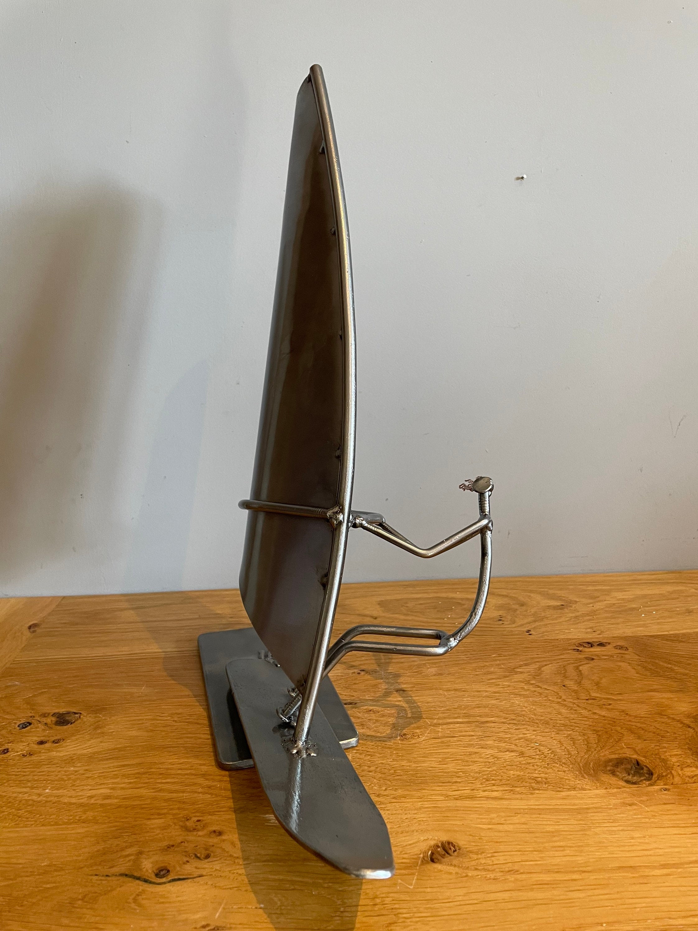 Windsurfer Windsurfing Metal Sculpture Sailboarder Surfer - Etsy