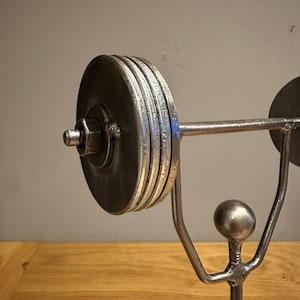 Weight Lifter, Metal Sculpture, Squats, Power Lifter, Gym, Fitness ...