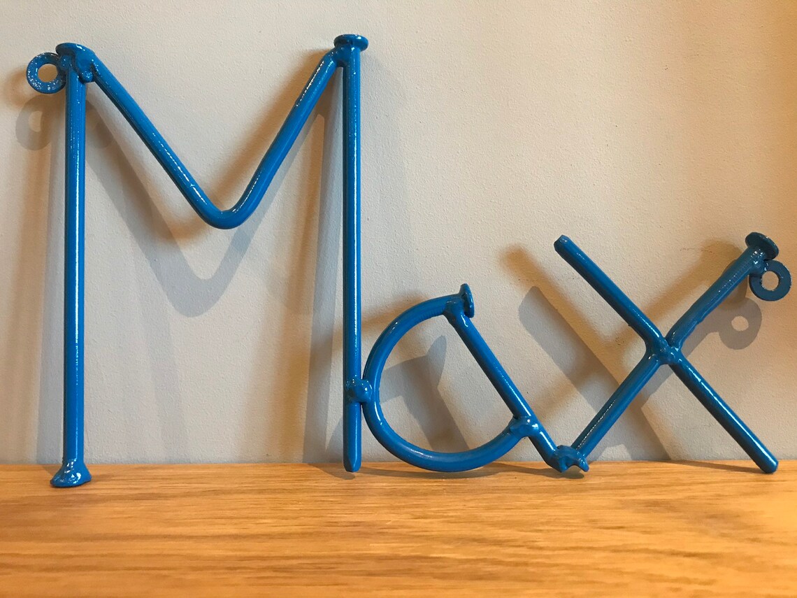 Names, Metal Name, House Name Plate, Name Art, Welded Names, Letters ...