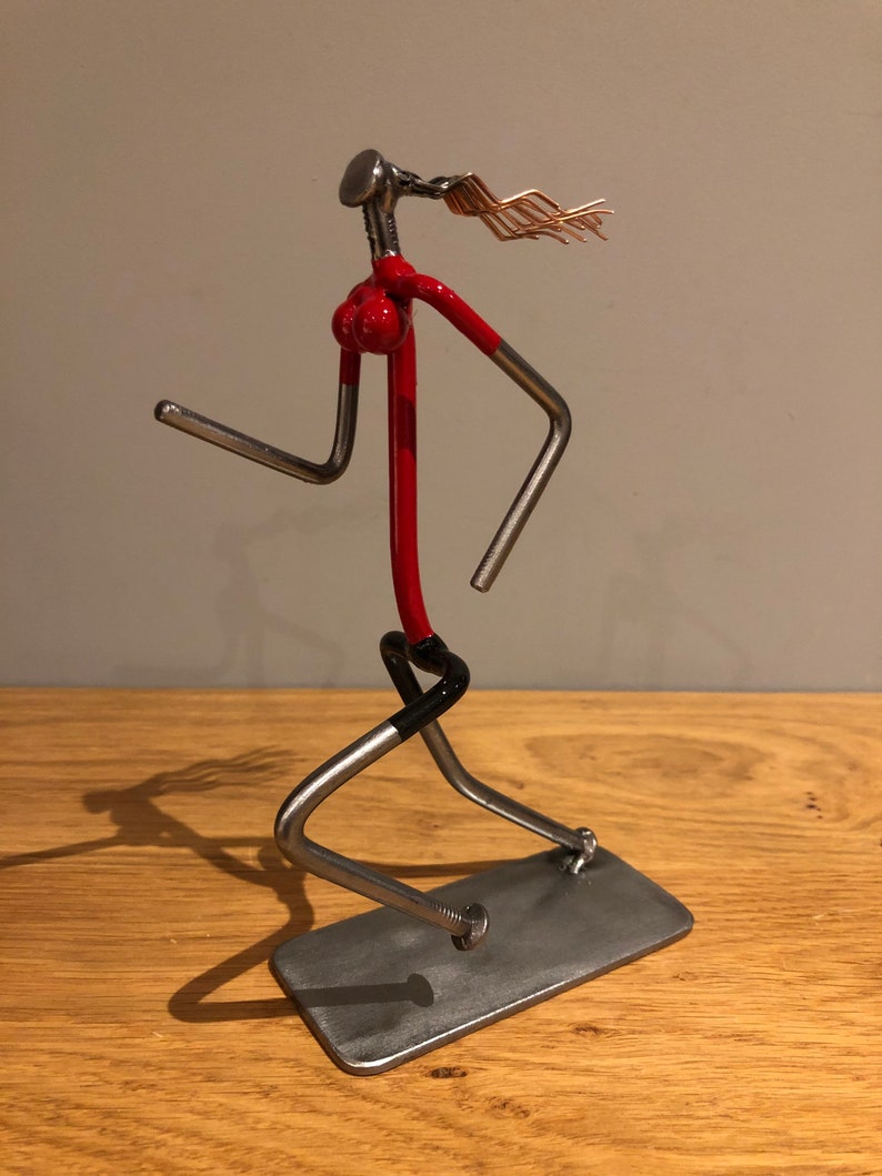Runner Athlete, Female Runner, Metal Sculpture, Marathon, Triathlon ...