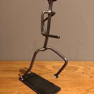 Runner, Athlete Metal Sculpture, Marathon, Triathlon, Fitness Art ...