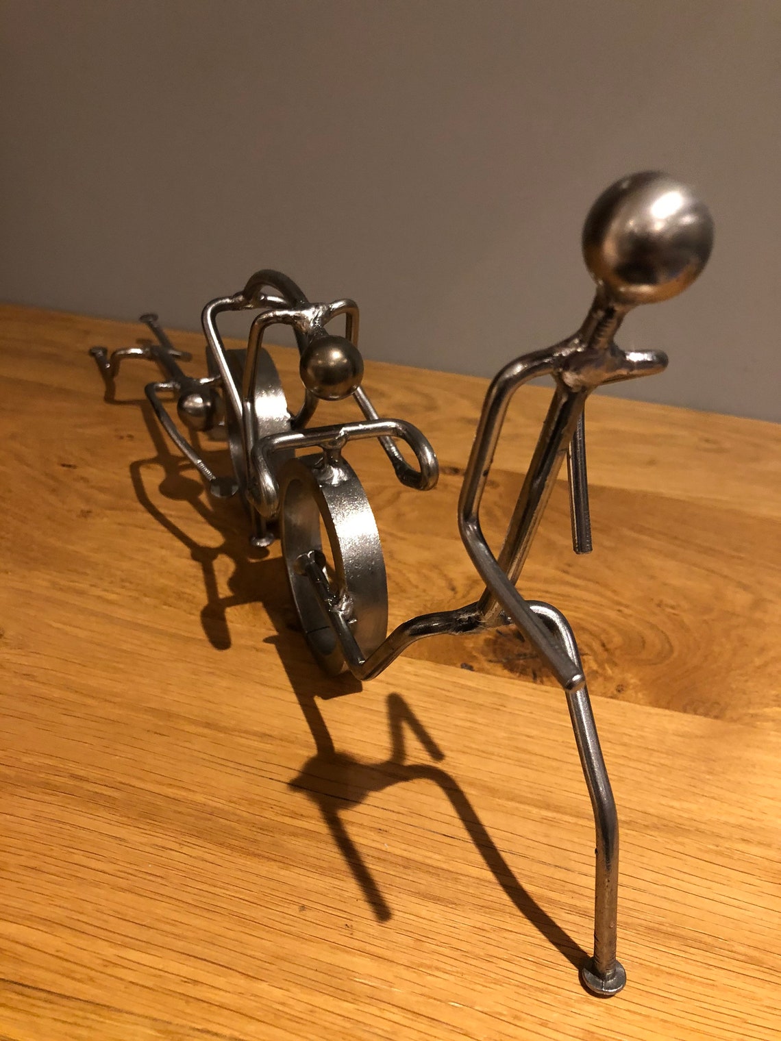 Triathlon Sculpture Metal Art Triathlon gift Triathlon | Etsy