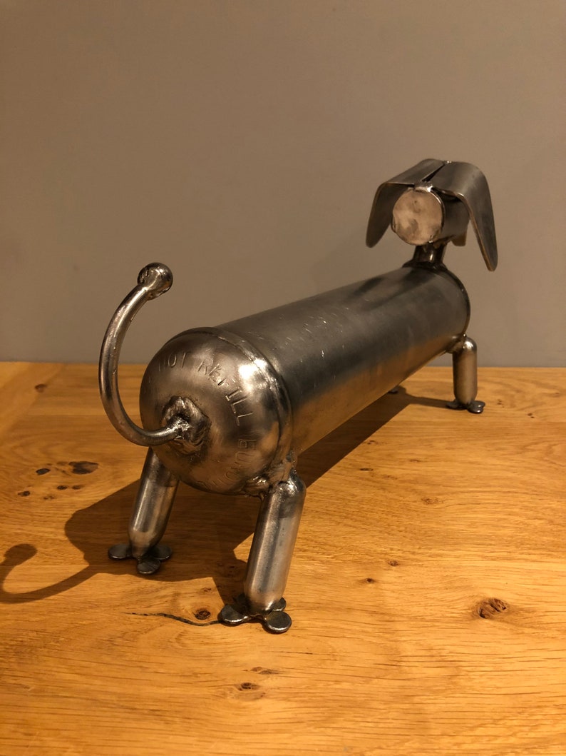 Dachshund Dog Sausage Dog Metal Sculpture Dog Lover Welded | Etsy