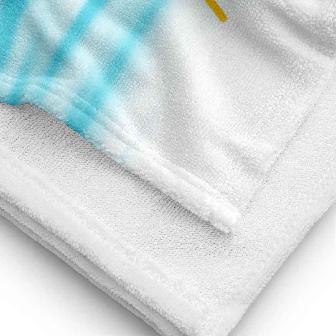 Personalized Cross Over Water Beach Towel, God Jesus Summer Gift, Cross ...