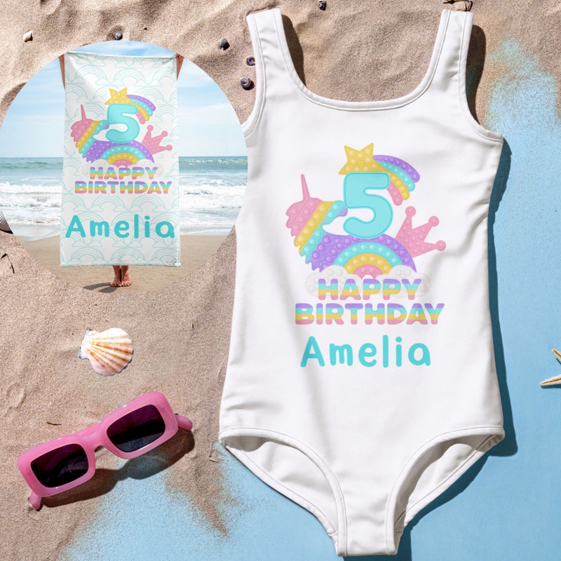 Girls Birthday Suit - Etsy