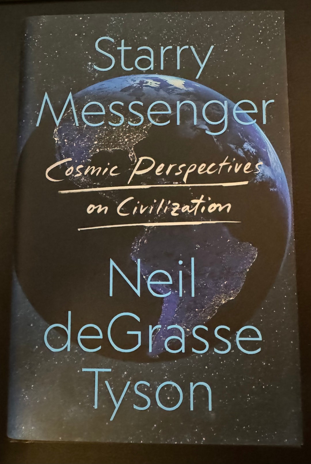 Neil Degrasse Tyson Starry Messenger Signed/autographed Book - Etsy