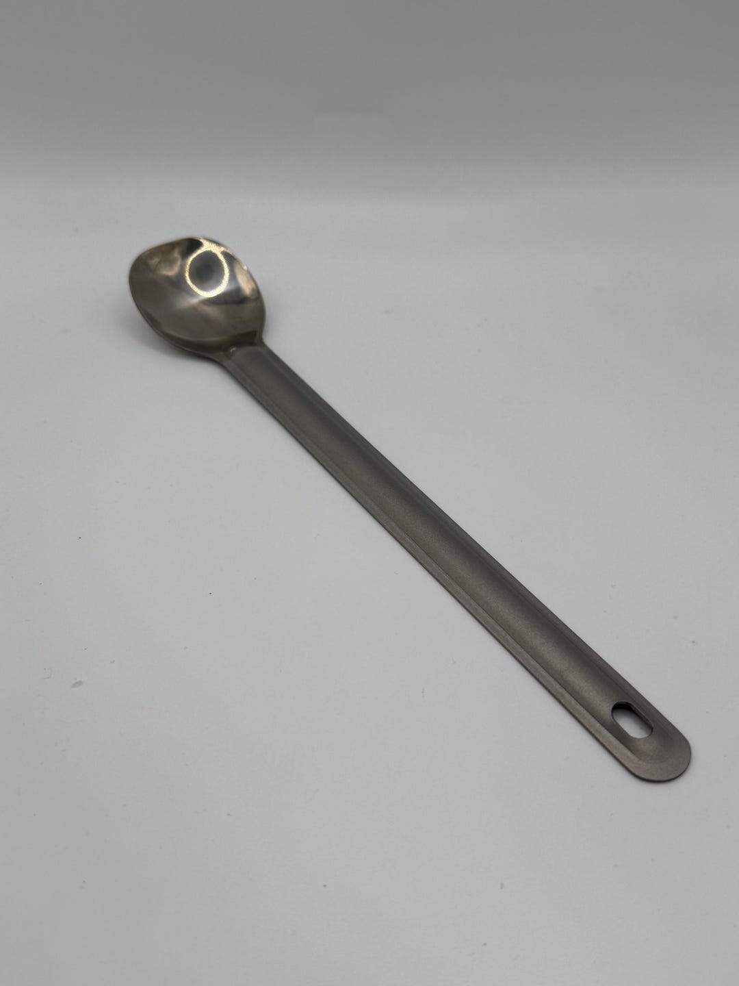 Long Titanium Camping Spoon - Etsy