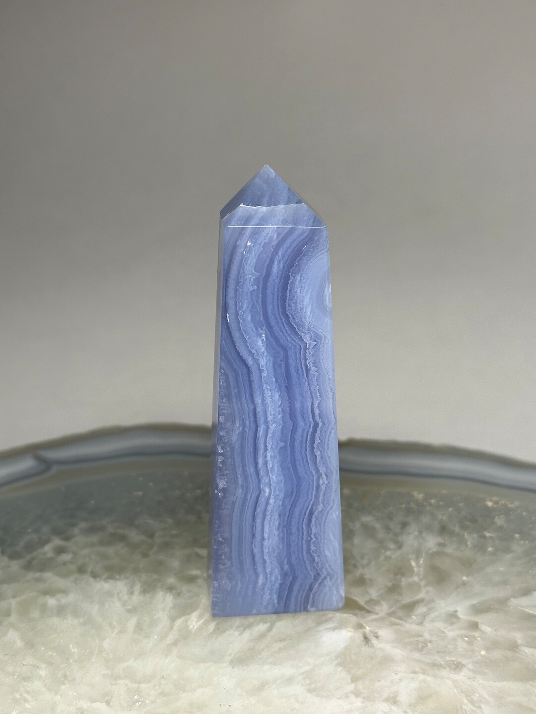 Blue Lace Agate, Blue Lace Point - Etsy