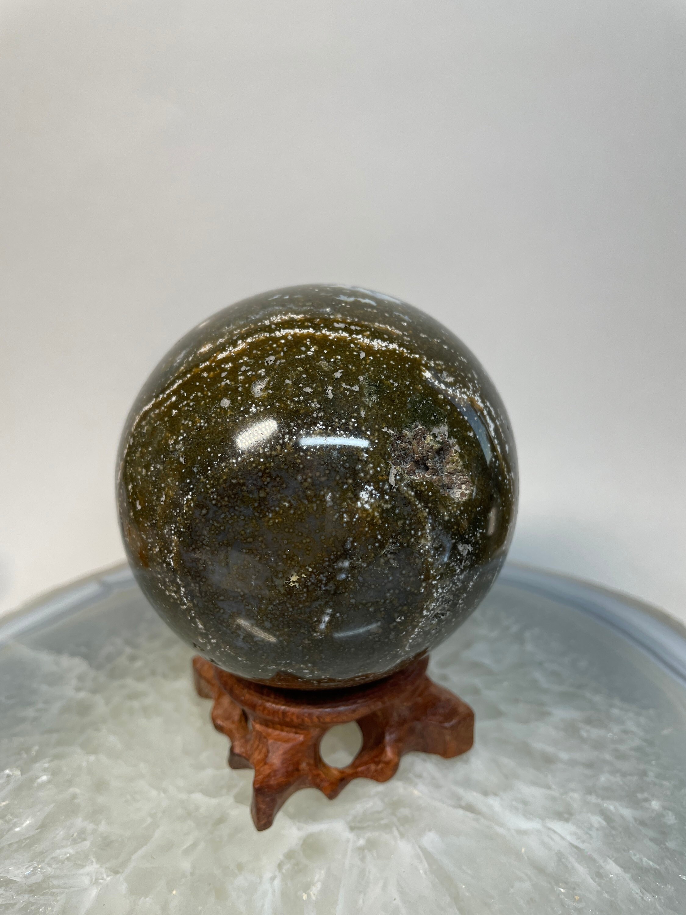 Ocean Jasper Sphere - Etsy