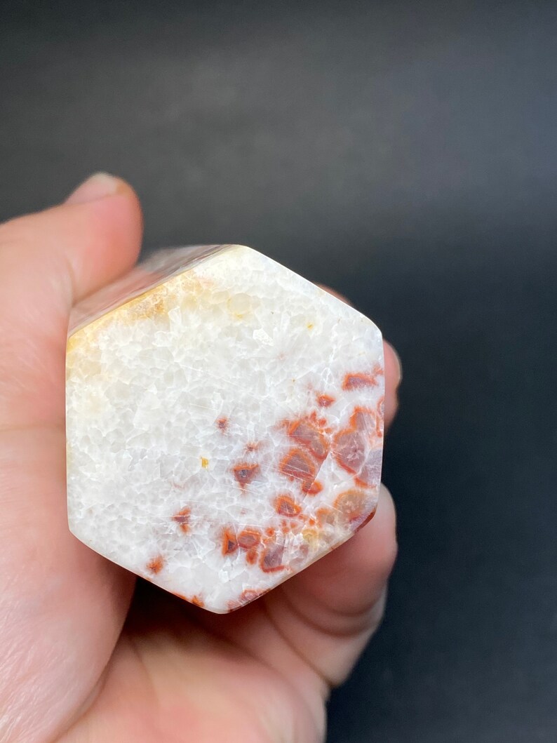 Rainbow Calcite Rainbow Calcite Tower Pork Stone Pork Stone - Etsy