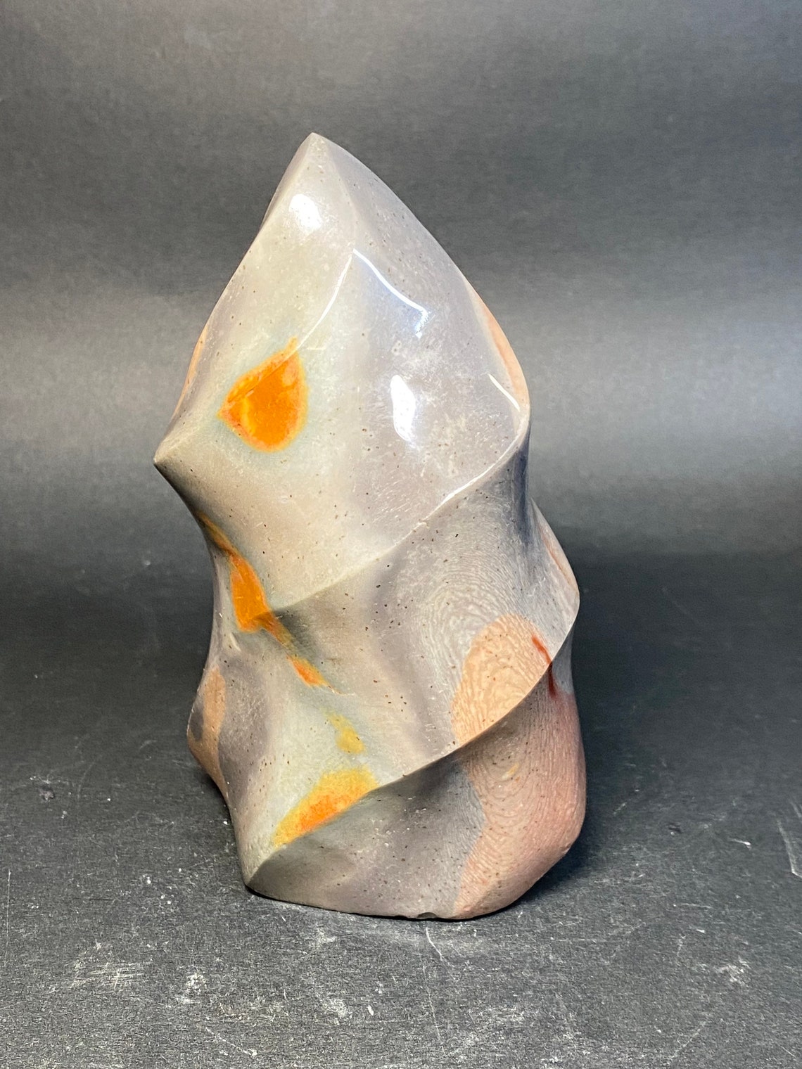 Polychrome jasper polychrome jasper flame flame jasper | Etsy