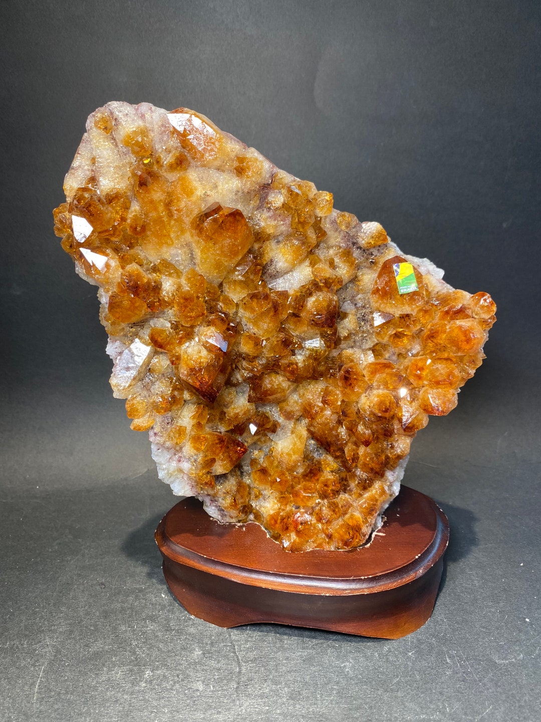 Citrine, Citrine Cluster, Large Citrine Cluster - Etsy