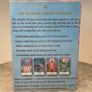 Work Your Light Oracle Card, Work Your Light - Etsy