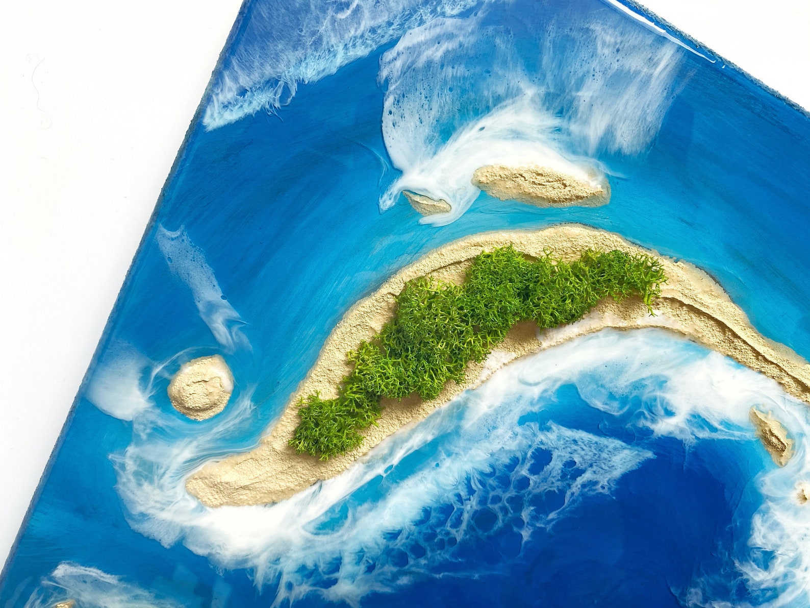 Islands Epoxy Resin Art Wall Art Wall Decor Sea Decor - Etsy UK