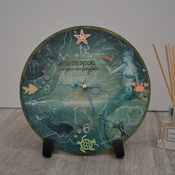 Wooden Desk Clock - Etsy UK