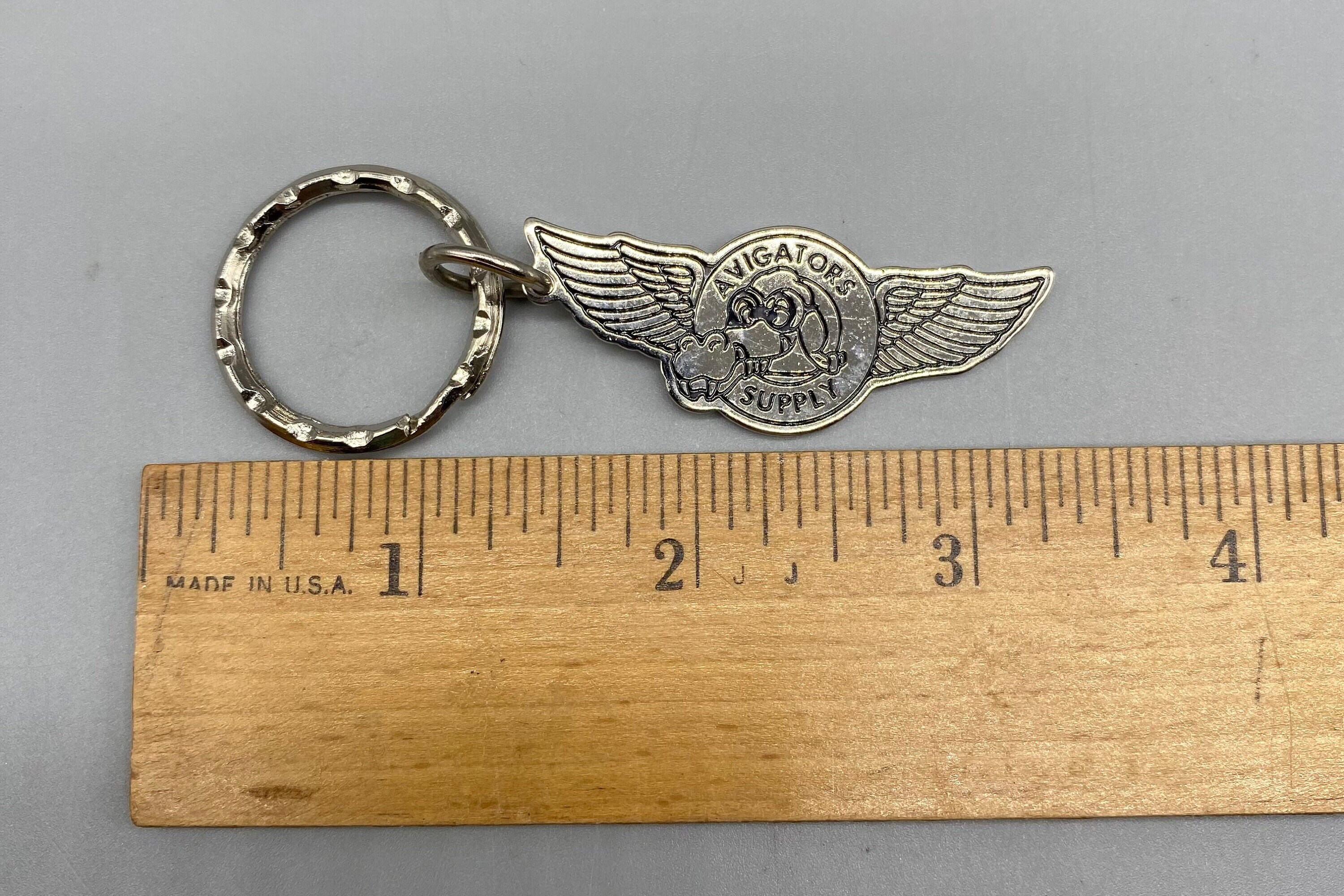Vintage Disney’s Pleasure Island Avigators Supply Keychain, Pre-2000 - Etsy