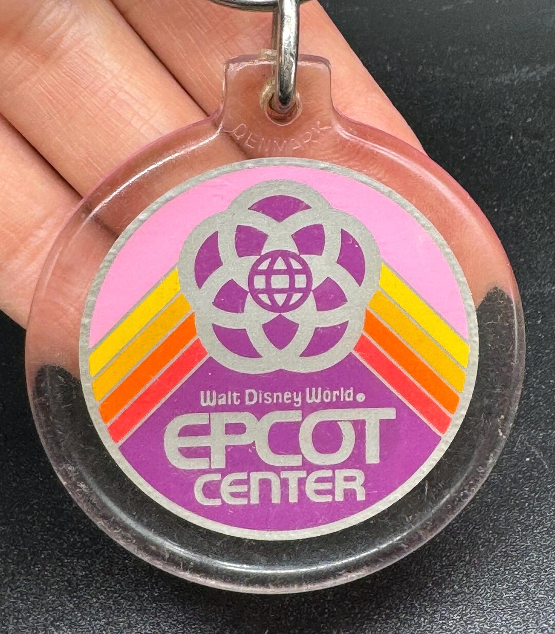 Vintage EPCOT Center Keychain, Walt Disney World, Souvenir, WDW, Made ...