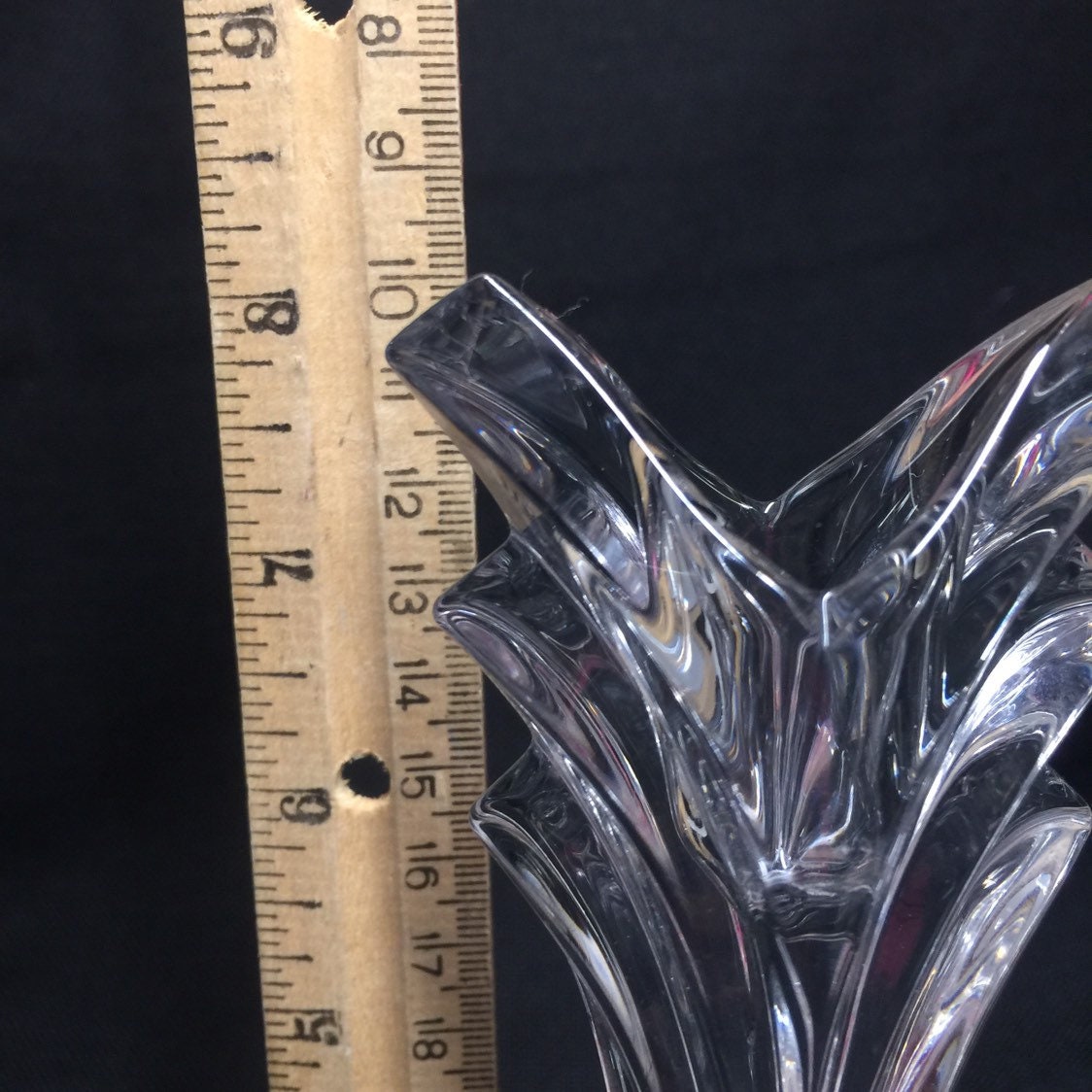 Marc Aurel crystal candlestick Nachtmann Germany | Etsy