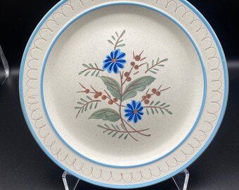 Blue Daisy Plates - Etsy