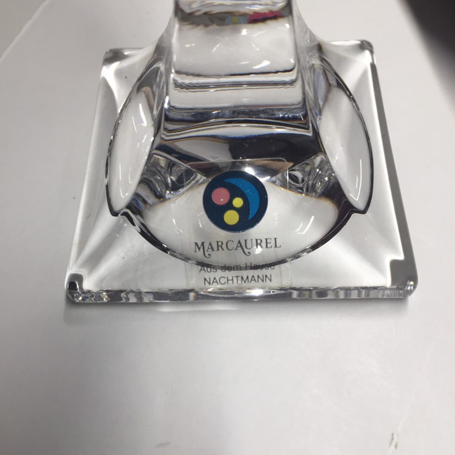 Marc Aurel crystal candlestick Nachtmann Germany | Etsy