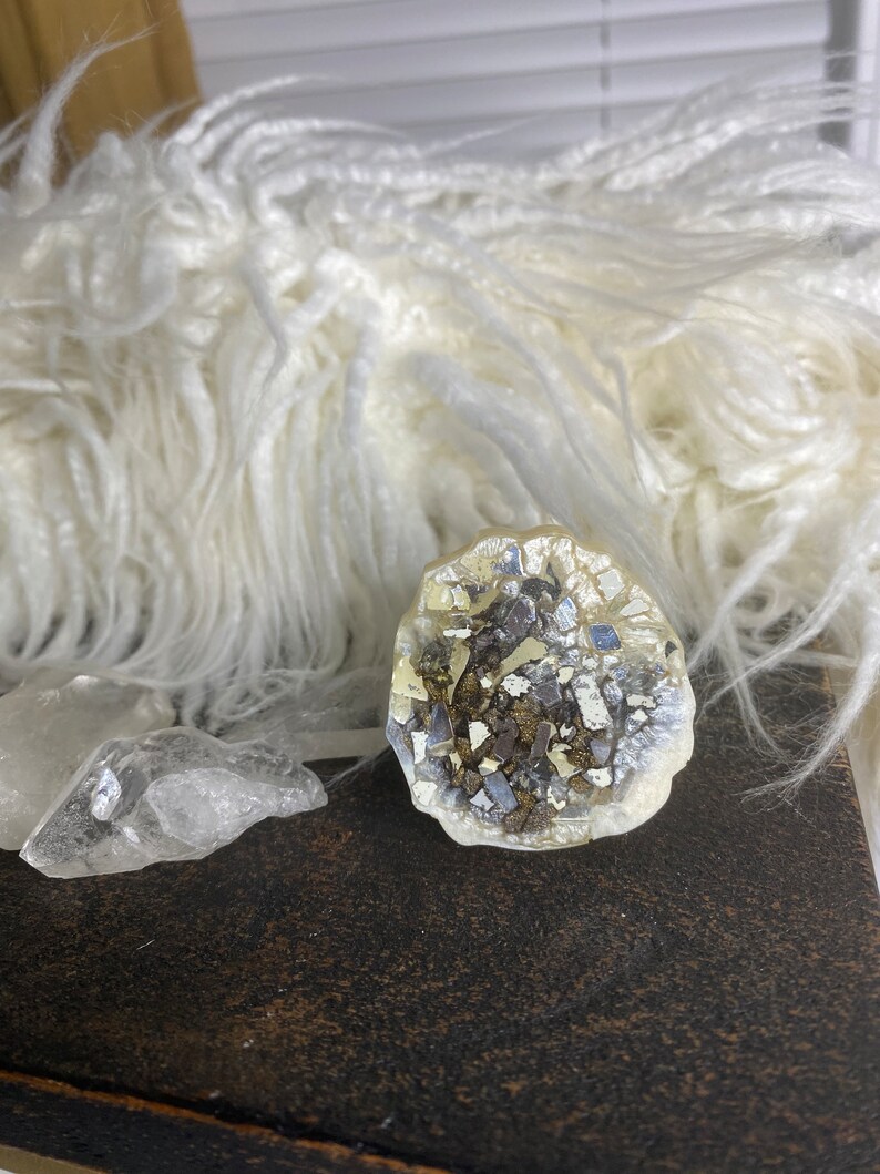 Resin Crystaled (cell Phone) Pop- Socket {off White} - Etsy