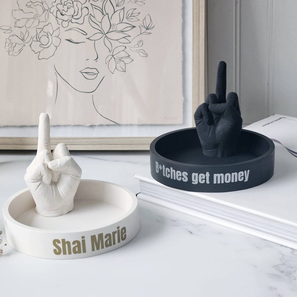 Middle Finger Ring - Etsy