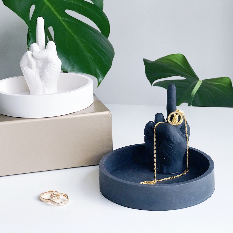 Middle Finger Ring - Etsy