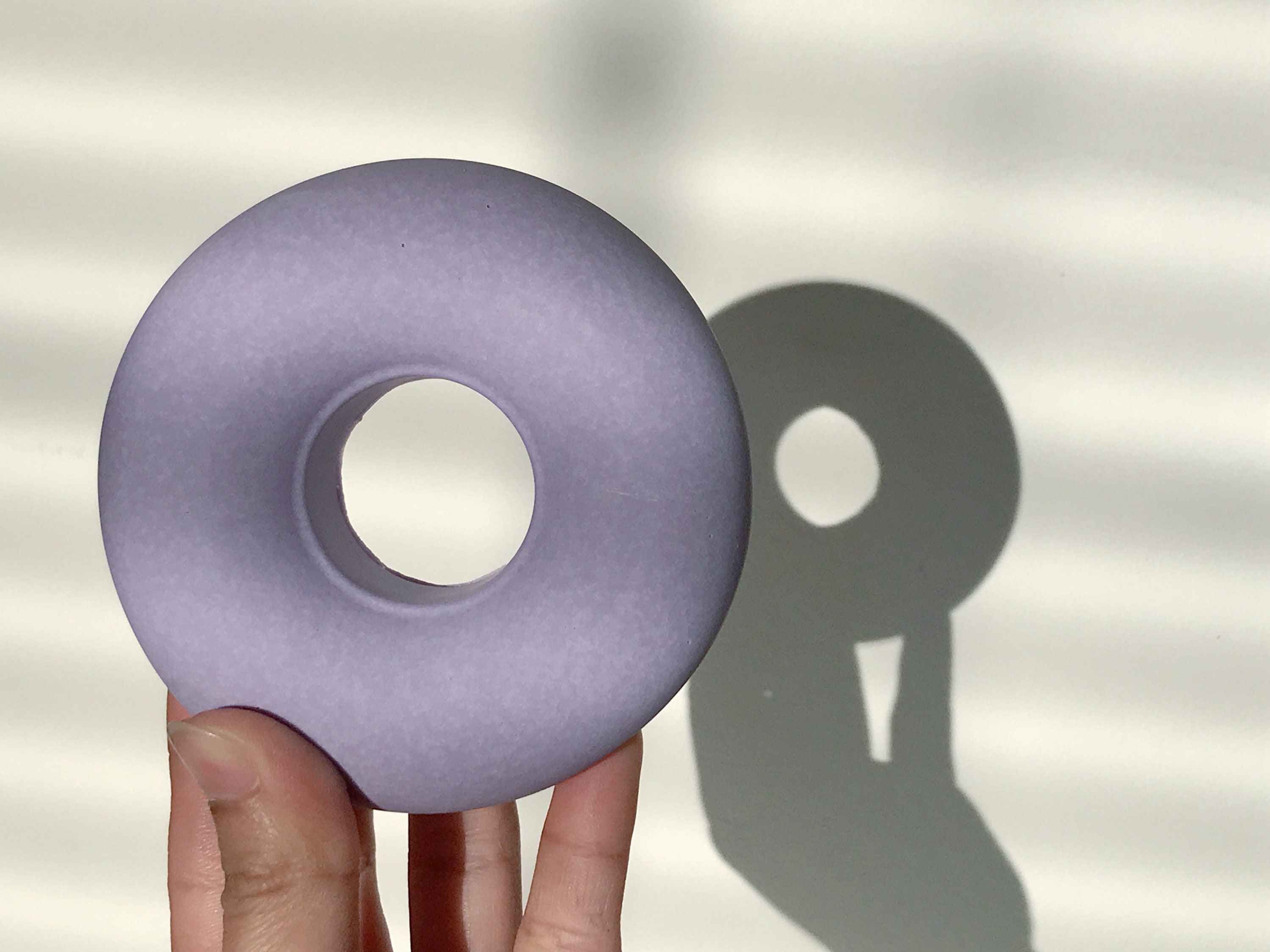 Concrete Donut Candle Holder- Taper Candle Holder-cement Home Decor ...