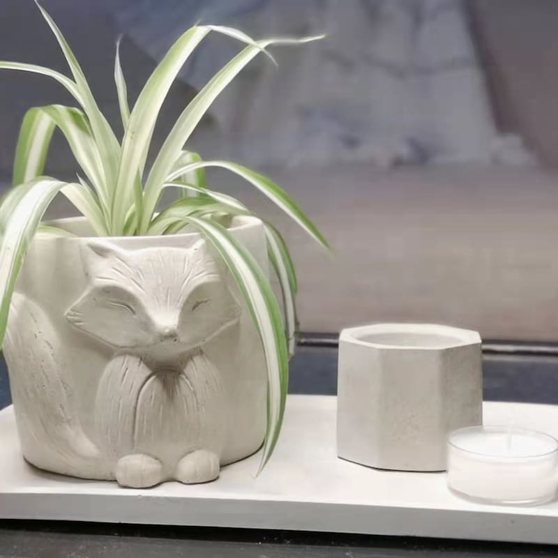 Fox Flower Pot - Etsy
