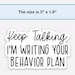 Funny ABA Stickers Planned Ignoring Sticker Behavior Plan - Etsy