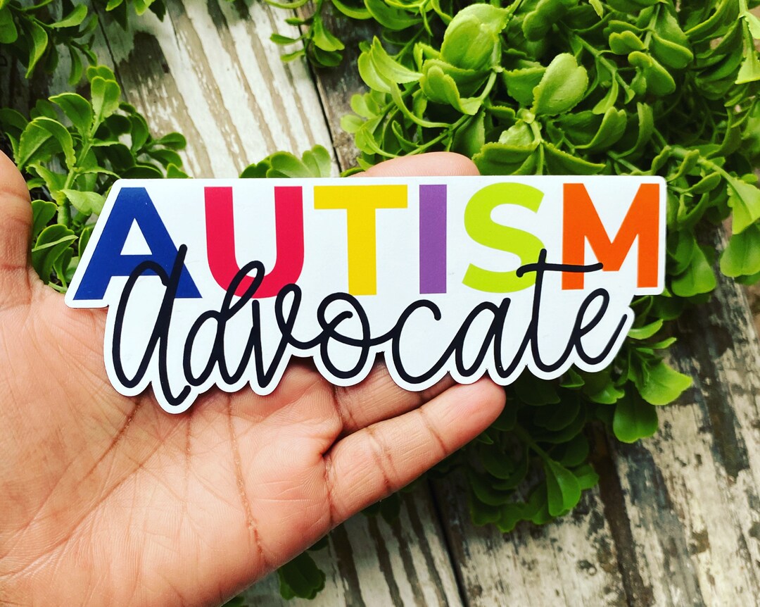 6" Autism Advocate Magnet, Autism Awareness, Autism Mom Gift, Special ...