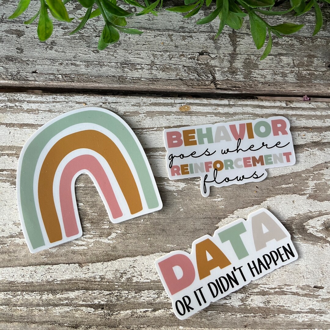 Behavior Data Sticker Pack, Data or It Didnt Happen, Behavior Goes ...