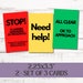 Behavior Support Badge Cards, Communication Cards for Behavior, Special ...