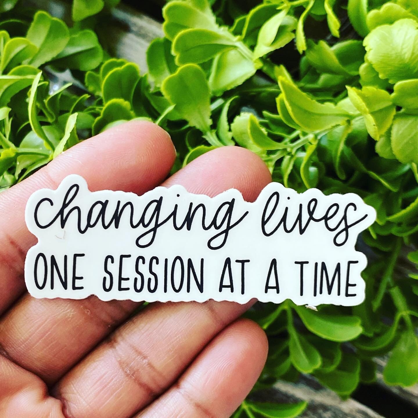 Changing Lives One Session at a Time ABA Sticker Behavior | Etsy