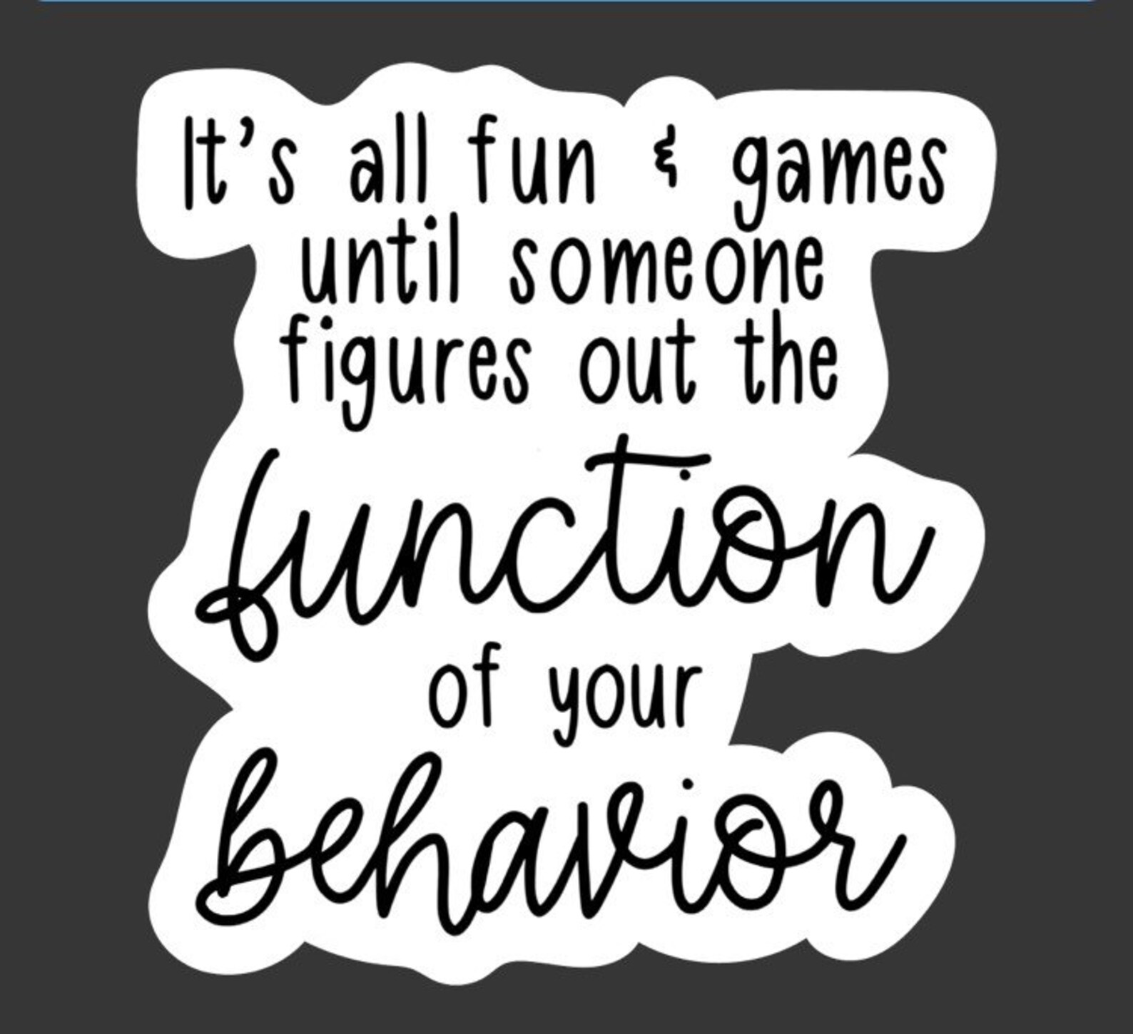 Its All Fun and Games Until Someone Figures Out the Function | Etsy