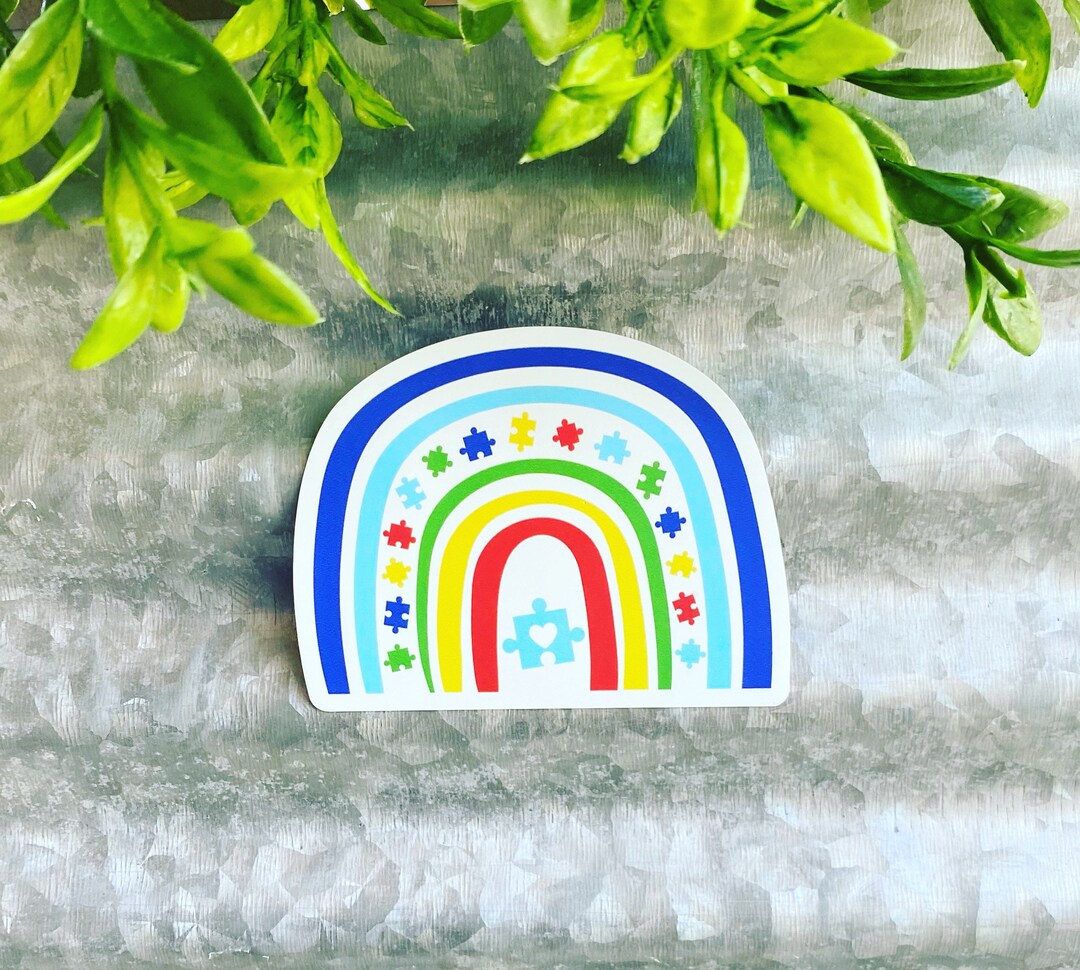 Autism Magnet, Autism Rainbow, Autism Awareness Month, Autism Car ...
