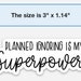 Funny ABA Stickers Planned Ignoring Sticker Behavior Plan - Etsy